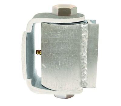 LiftMaster Heavy Duty Roller Cage Bearing Hinge - Round Mount, Both Si ...